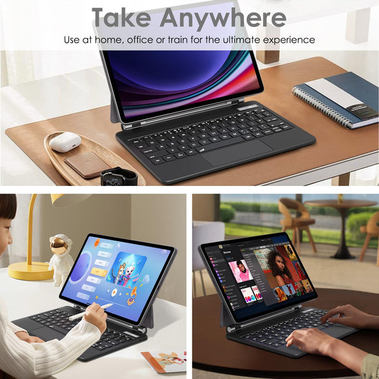 TECHGEAR Magic Keyboard for Samsung Galaxy Tab S11 / S10 FE / S10 Lite ...