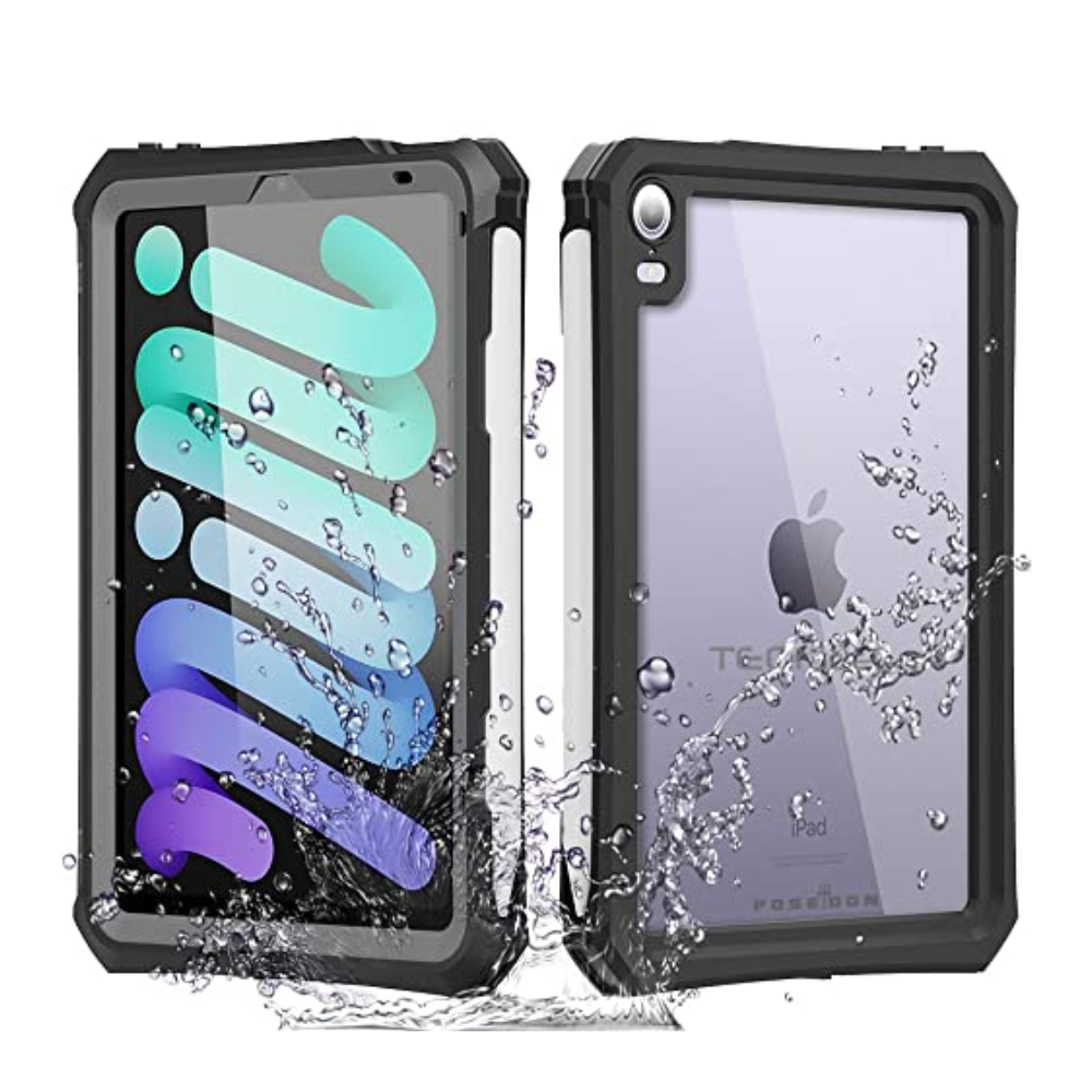 [Poseidon Case] Waterproof Case for Apple iPad Mini 7 / Mini 6 8.3" [7 ...